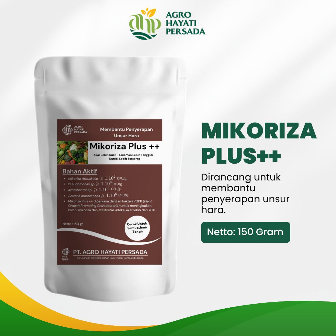 Pupuk Mikoriza PGPR Aktif - Pupuk Hayati Indonesia
